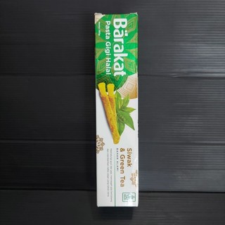 Jual Barakat Pasta Gigi Halal Siwak & Green Tea 190gr | Shopee Indonesia