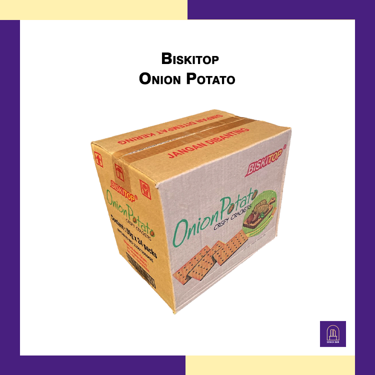 Jual Biskitop Onion Potato 50gr x 24pcs (1Karton) | Shopee Indonesia