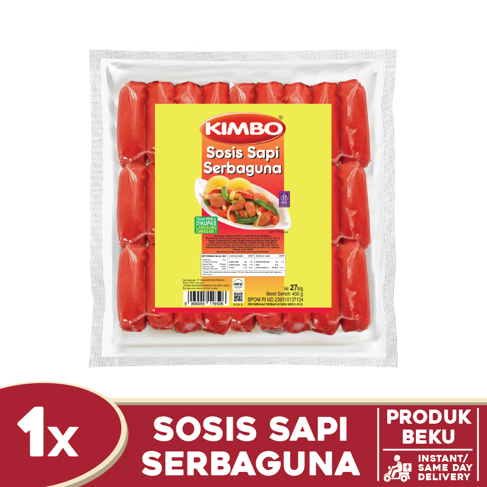 Jual KIMBO Sosis Sapi Serbaguna Cocktail | Shopee Indonesia