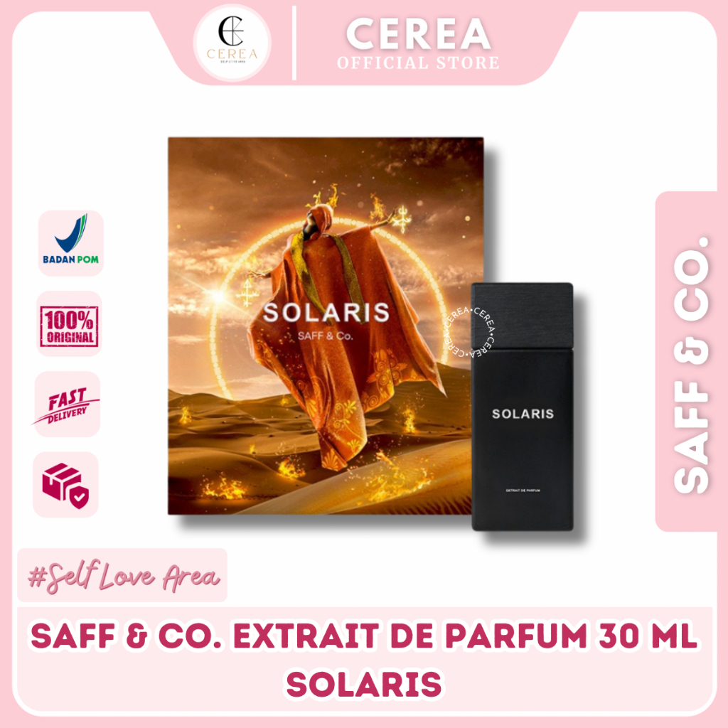 Jual [BPOM] SAFF & Co. Extrait de Parfum 30 ml - SOLARIS | Perfume ...