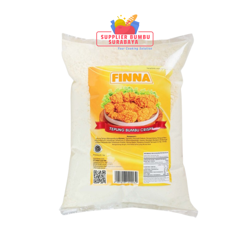 Jual Finna Tepung Bumbu Crispy Ayam Goreng Krispi 1kg | Shopee Indonesia