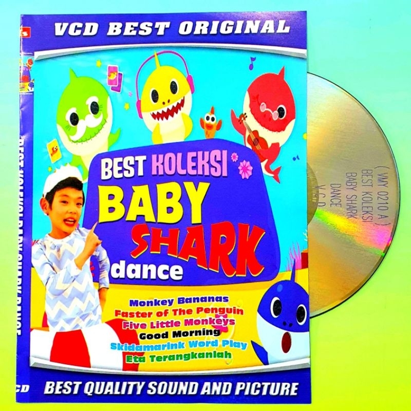 Jual LENGKAP FULL BOX-KASET DVD LAGU BABY SHARK PINK FONG-LAGU BABY ...