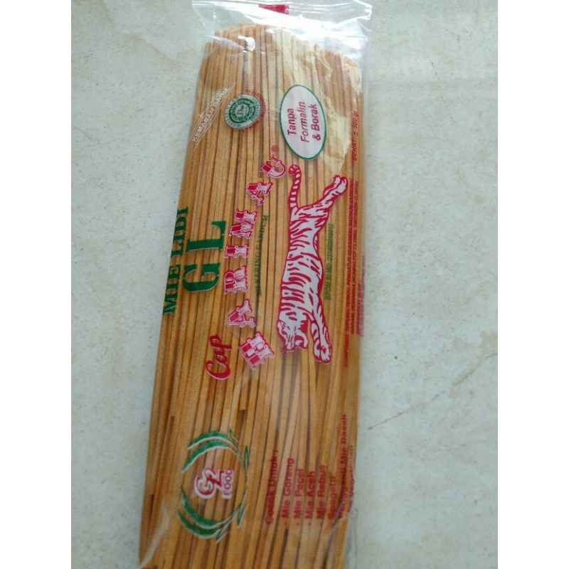 Jual MI LIDI GOMAK KUNING / mi viral mie Aceh /spaghetti Medan 500gr ...