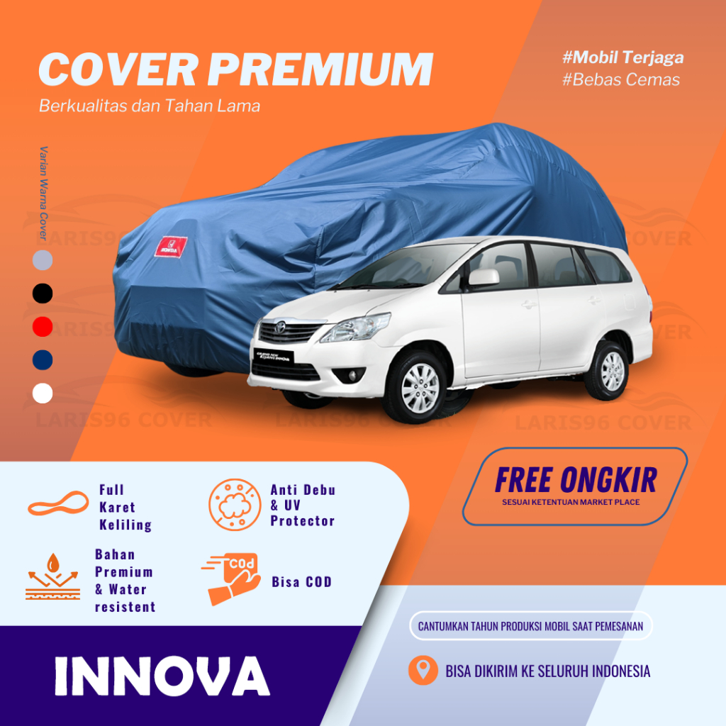 Jual Body Cover Innova Lama Sarung Selimut Mantel Mobil Innova Lama ...