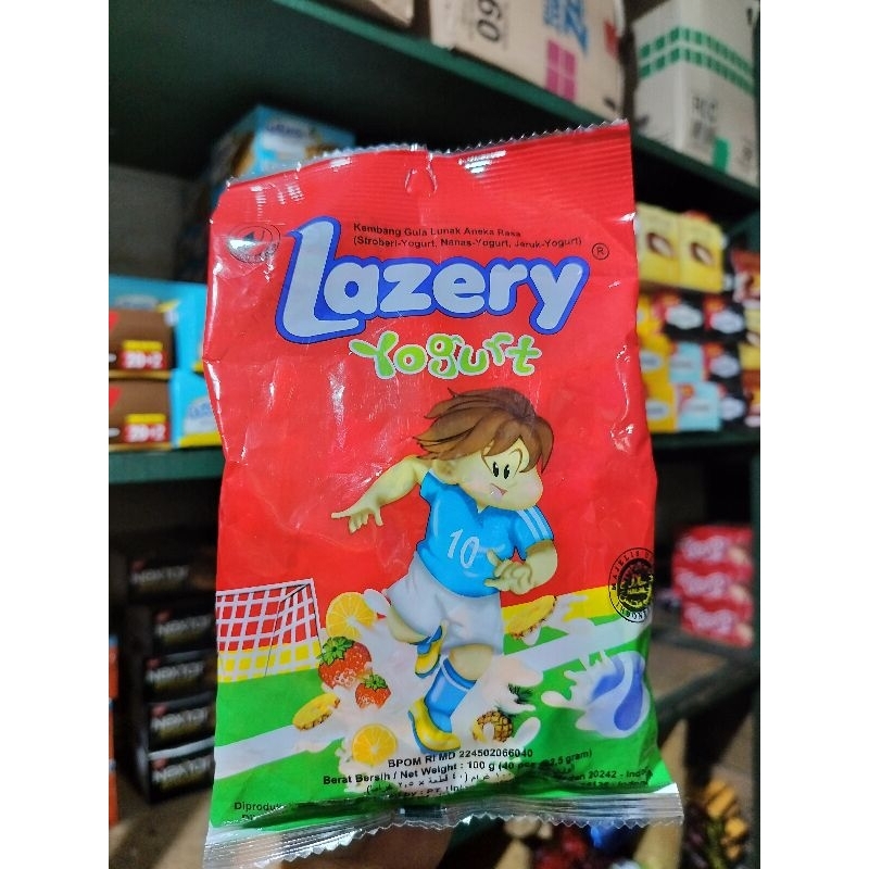 Jual Permen Lazery Yogurt Aneka Rasa ( Isi 40 Pcs ) | Shopee Indonesia