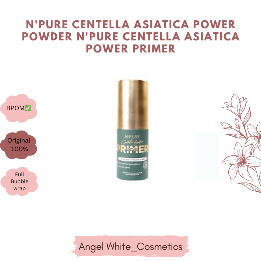 Jual NPURE Centella Asiatica Power Primer | Shopee Indonesia