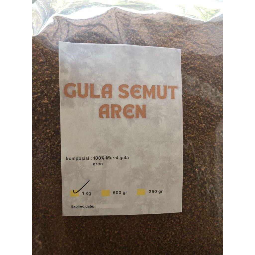 Jual Gula Semut Aren 1kg | Shopee Indonesia