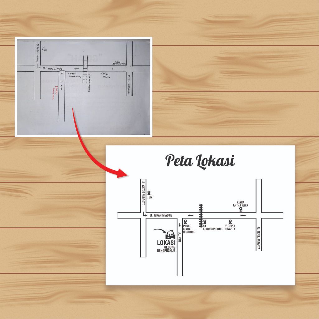 Jual Desain / Pembuatan Peta Lokasi Undangan | Shopee Indonesia