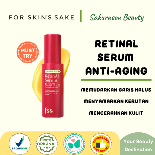 Jual For Skin's Sake FSS RetinAL Serum 0.15% - Serum Retinoid ...