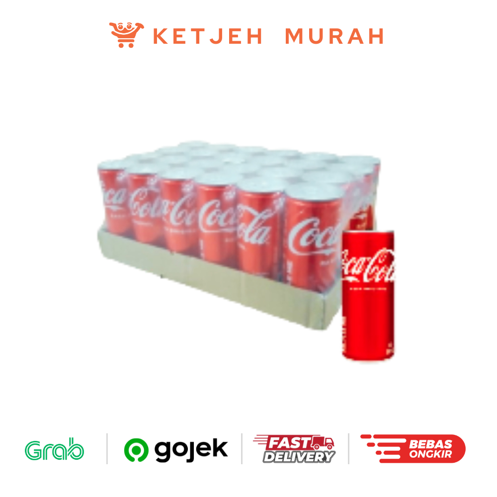 Jual Coca Cola Original 250 ML Kaleng 1 Dus isi 24 Pcs | Shopee Indonesia
