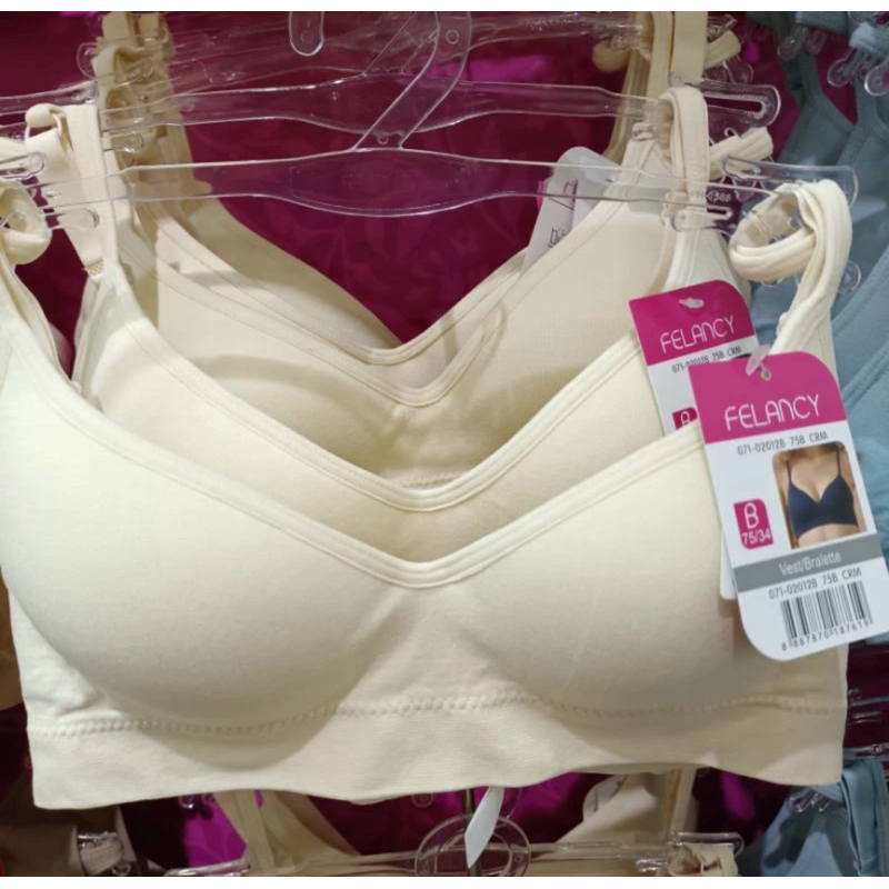 Jual FELANCY NEW BRA SEAMLESS TANPA KAWAT (new colours) | Shopee Indonesia