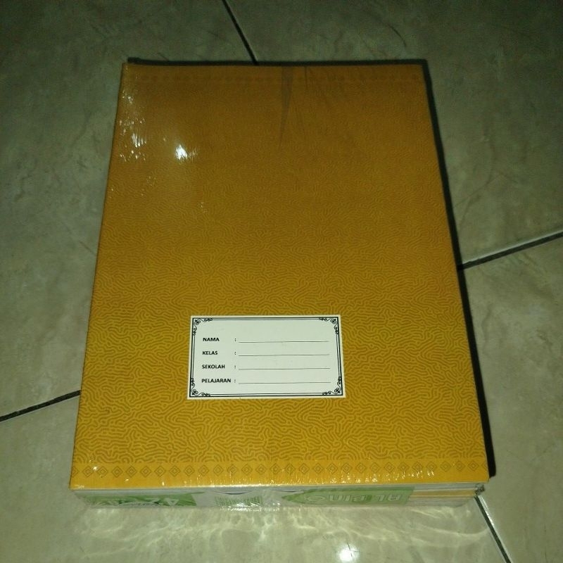 Jual Buku tulis sudah ada tempat tulis nama isi 42 lembar 10pcs ...