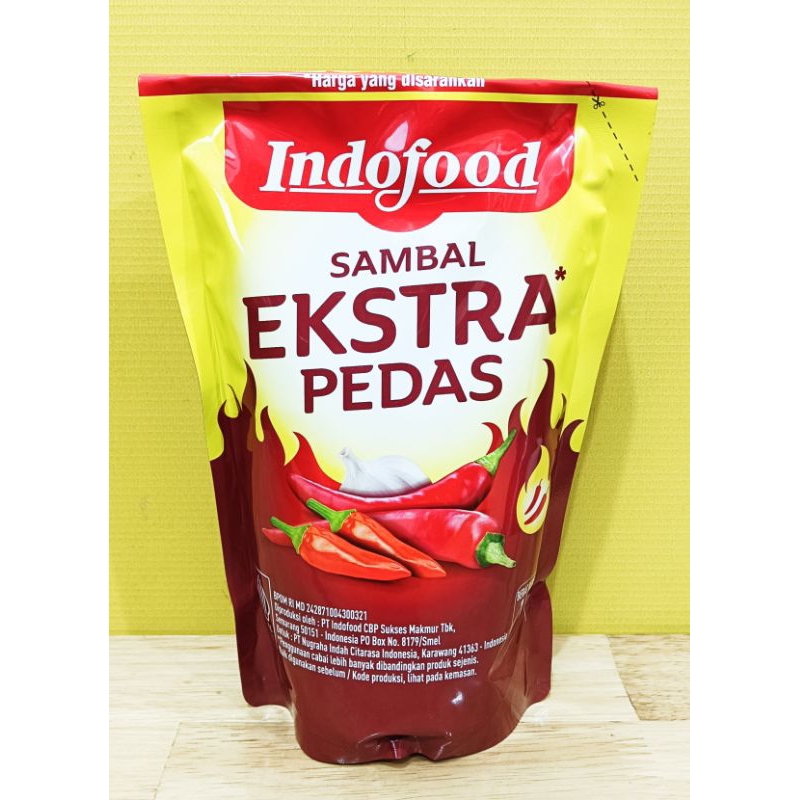 Jual INDOFOOD SAMBAL EKSTRA PEDAS 1KG | Shopee Indonesia