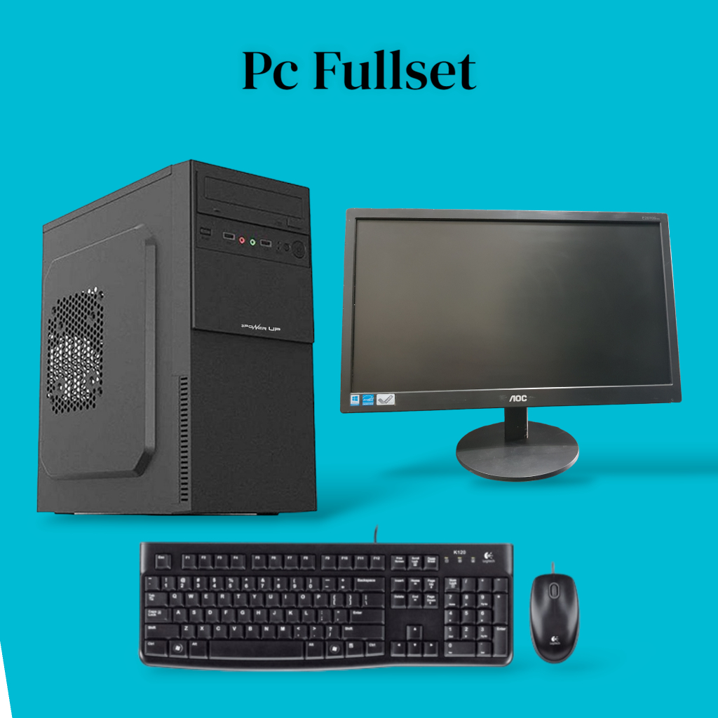 Jual Komputer Fulset Rakitan Core i7 2600, Monitor 19". Ram 8/16 & Storage 500/128/256/512Gb ...