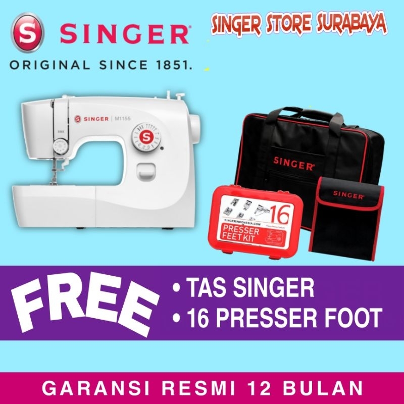 Jual Mesin jahit SINGER M1155 | Shopee Indonesia