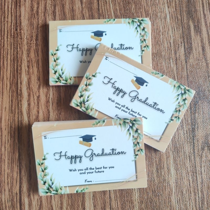 Jual greeting card graduation / kartu ucapan wisuda / happy graduation ...