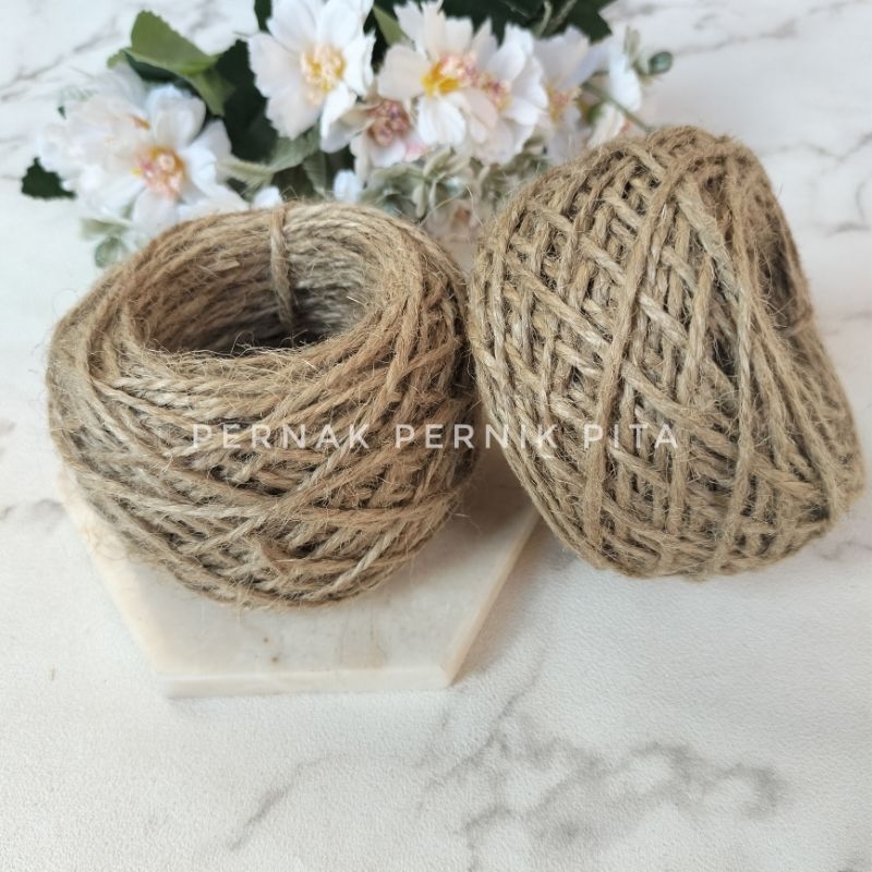 Jual TALI RAMI GONI ROLL 2PLY (+-50YARD) | Shopee Indonesia