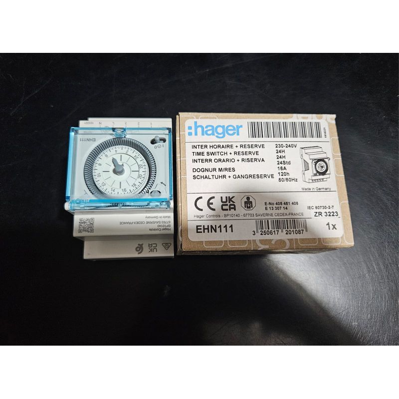 Jual Timer Hager 24 H 220v-240v EHN111(Harga erbiji) | Shopee Indonesia