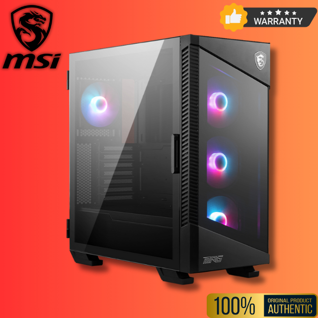 Jual PC Casing MSI MPG VELOX 100R Gaming PC Case Black ATX/MATX/ITX ...