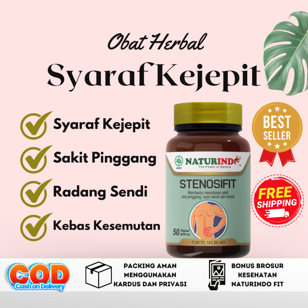 Jual Obat Sakit Pinggang Saraf Kejepit Pinggang Dan Kaki Kesemutan ...