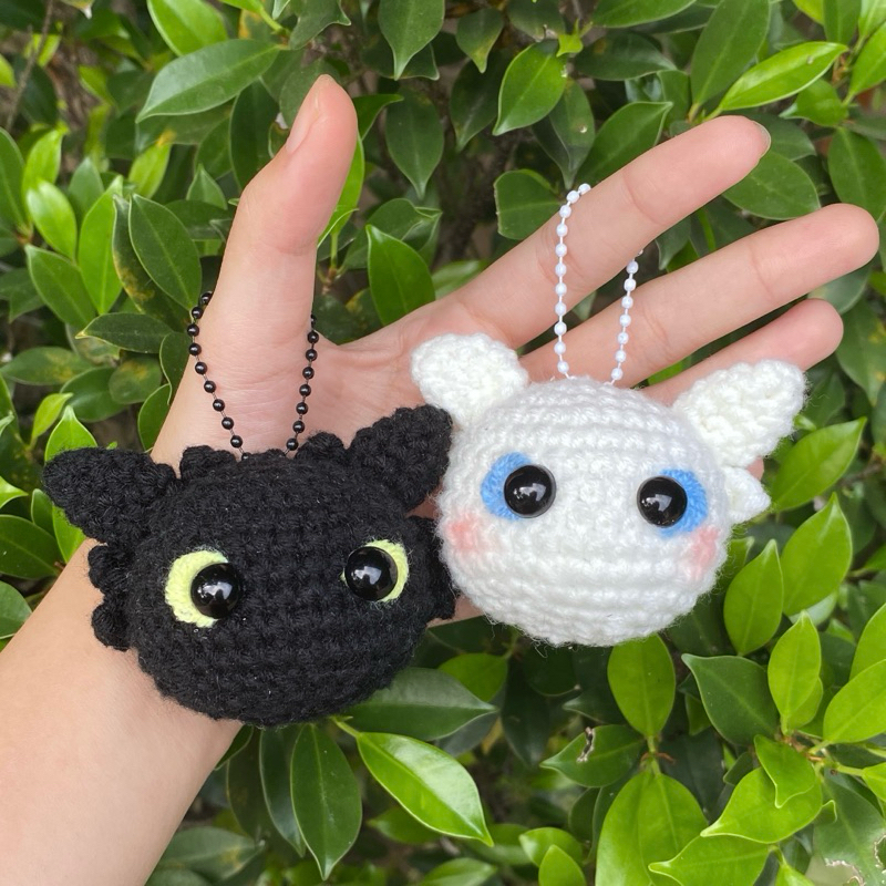 Jual Toothless Crochet Keychain | Shopee Indonesia