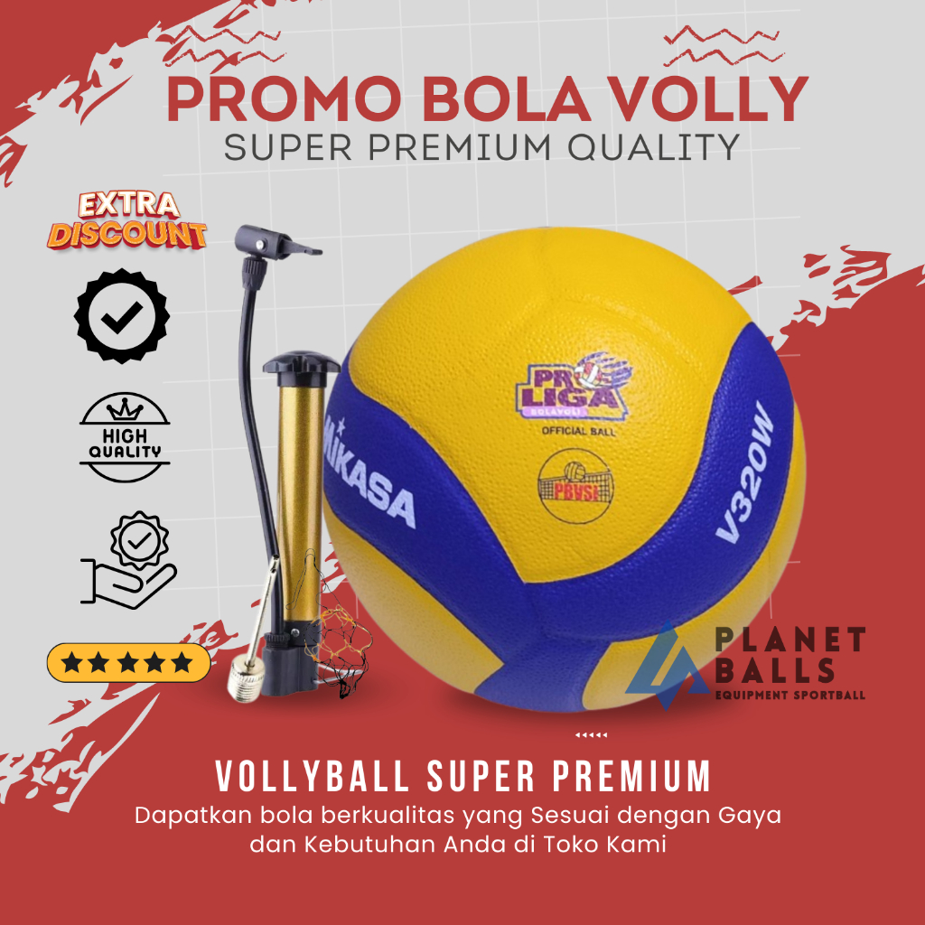 Jual BOLA VOLY MIKASA V300W/MIKASA SUPER V300 | Shopee Indonesia