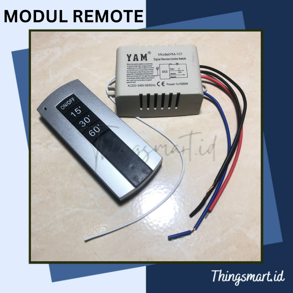 Jual Modul Remote Control Switch Timer Lampu on off Otomatis Pcs Satuan ...