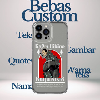 Jual Soshiro Hoshina Kaiju No. 8 case lukis custom I hp oppo I figure I ...
