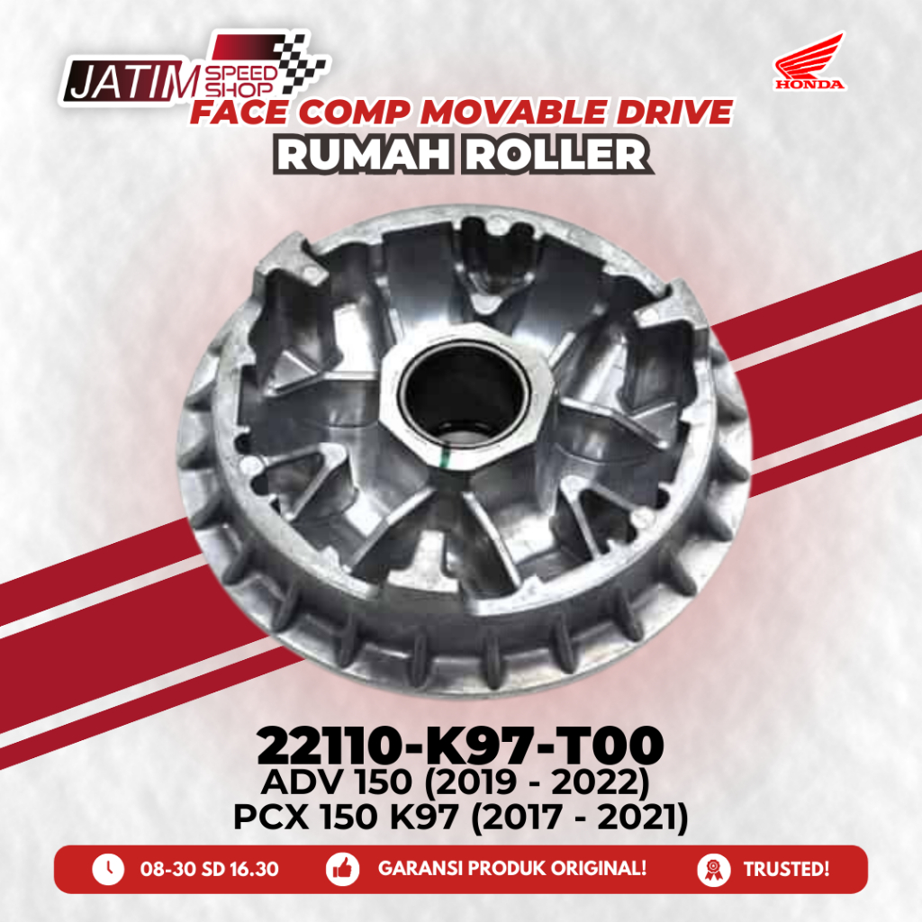 Jual Honda AHM Rumah Roller Face Comp Movable Drive 22110-K97-T00 K97 ...
