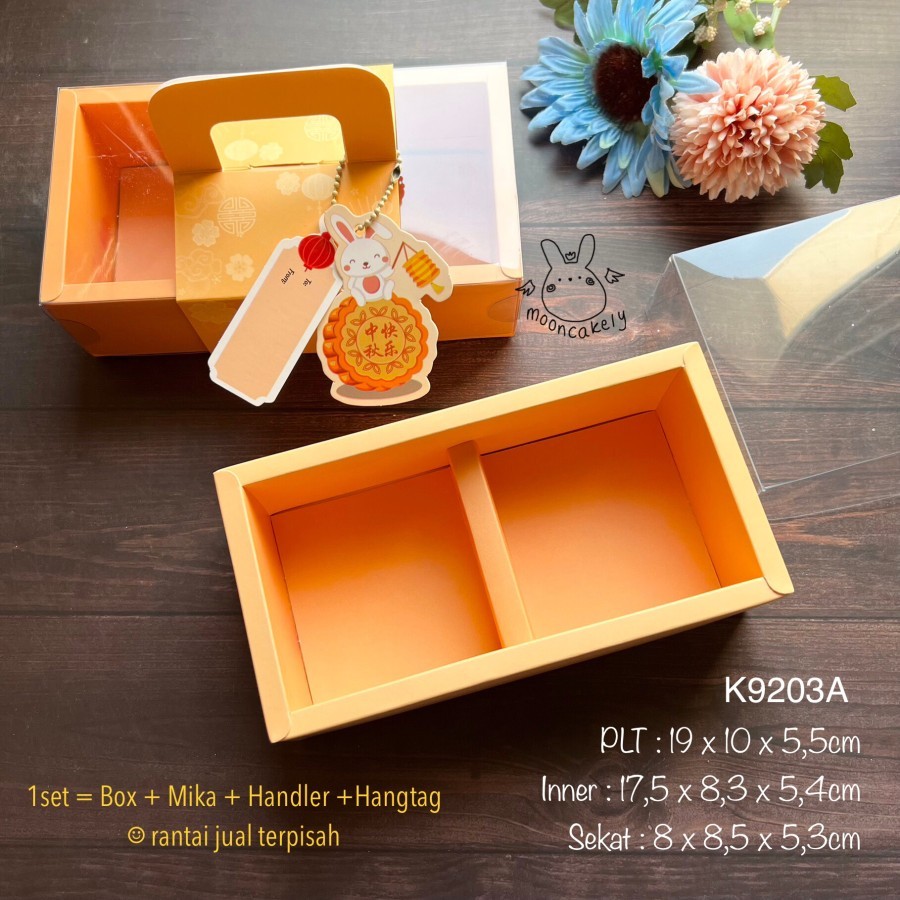 Jual (10pcs) Kotak Imlek| Mooncake| Lebaran Mika Kue K9203| K77| K33 ...
