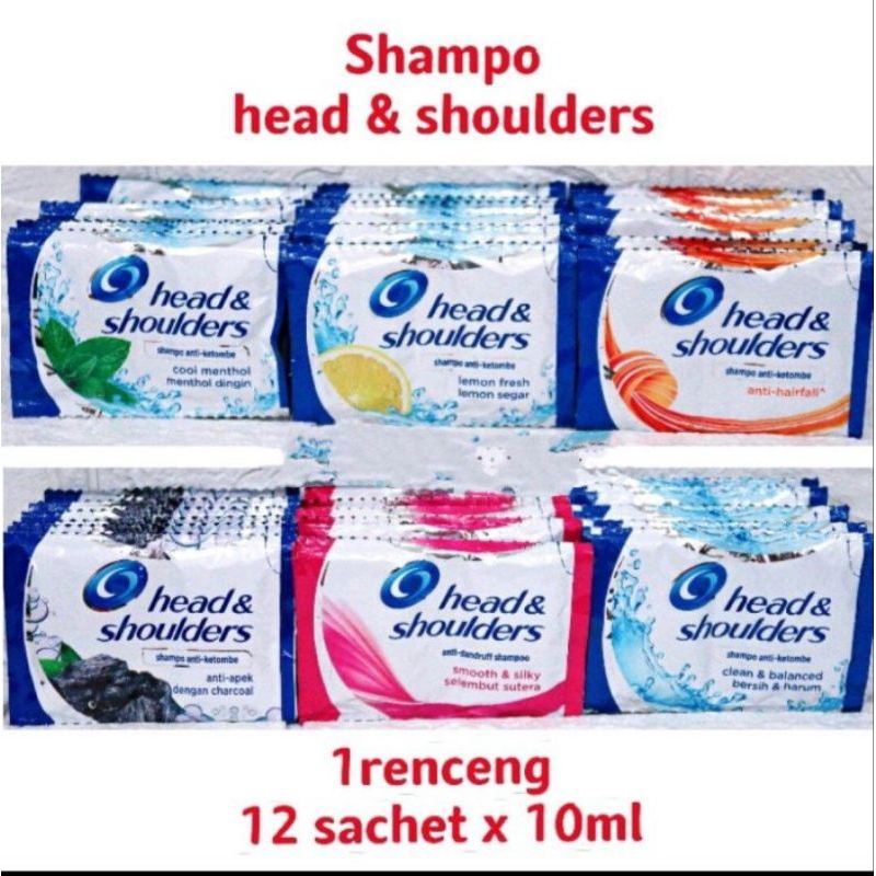 Jual Shampo head & shoulders khusus rencengan | Shopee Indonesia