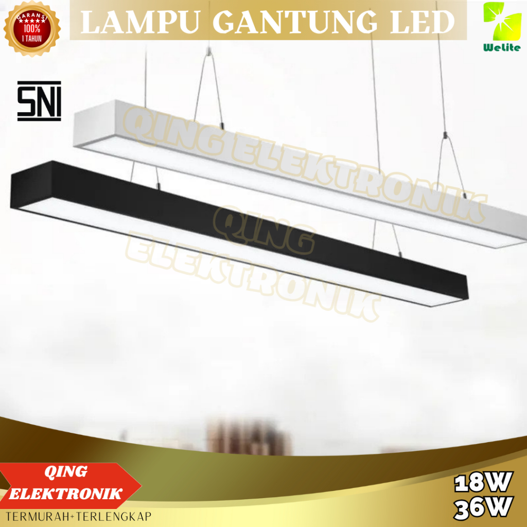 Jual Lampu Gantung LED Lampu Kantor Plafon LED Downlight Lampu Kerja ...