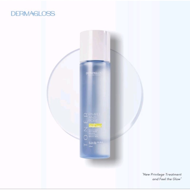 Jual EXTRA CLEAR PIMPLE & SMOOTH TONER | DERMAGLOSS | Shopee Indonesia