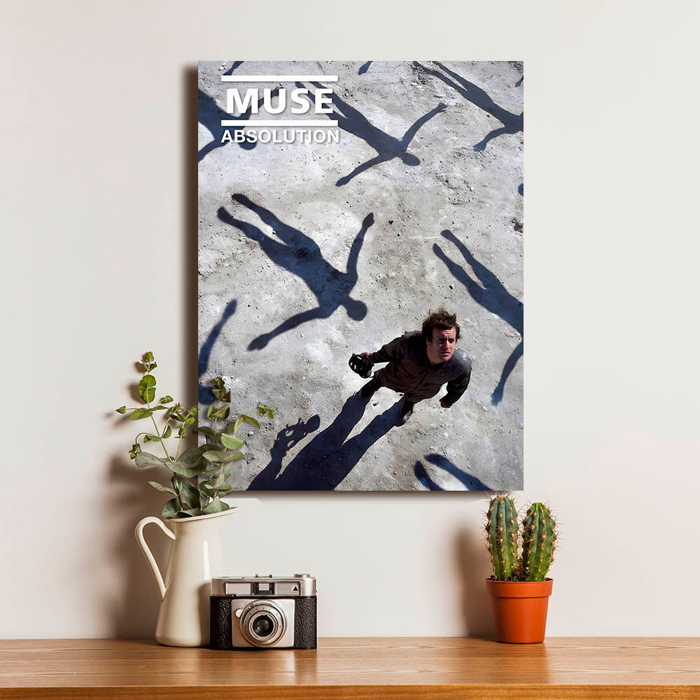 Jual Poster Muse Absolution Album Dekorasi Dinding Rumah Frame Kayu ...
