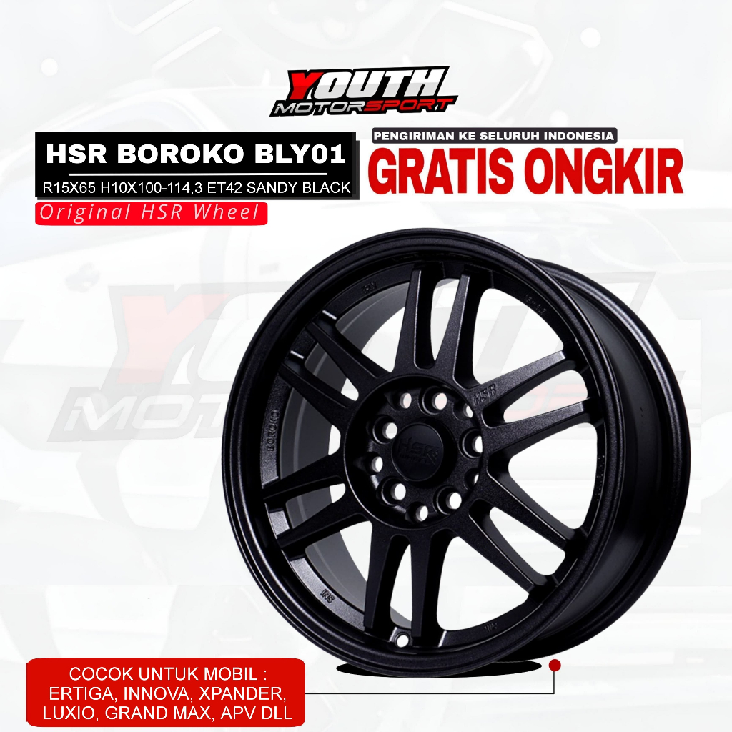 Jual VELG R15 ORIGINAL HSR COCOK UNTUK ERTIGA,INOVA,XPANDER DLL ...