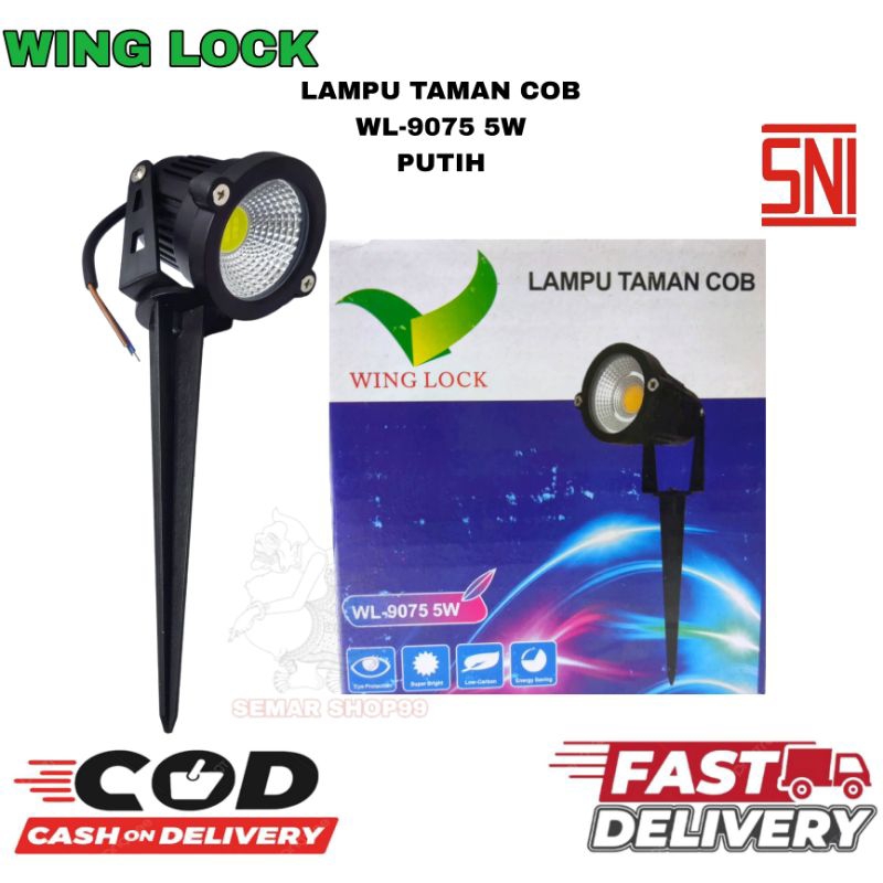 Jual LED Halaman Lampu Spotlight 5W(cahaya kuning)Teras Outdoor Taman ...