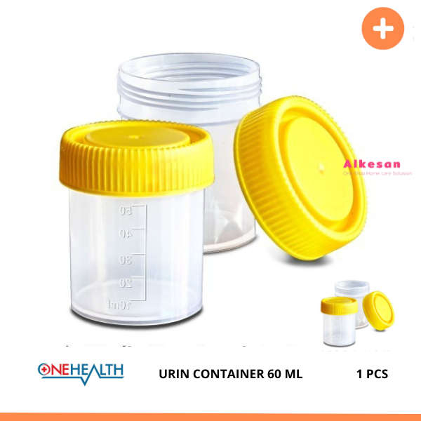 Jual Urine Container 60 ml Onehealth Wadah Urin Tempat test pack ...