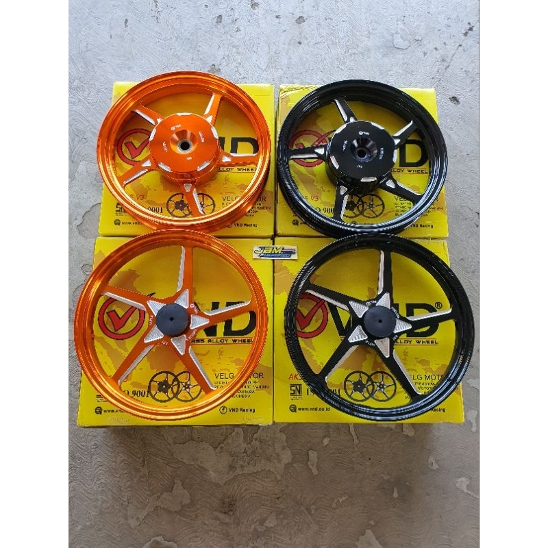 Jual VELG VND RACING AK 55 V3 RING 14 VARIO,BEAT,SCOOPY,GENIO | Shopee ...