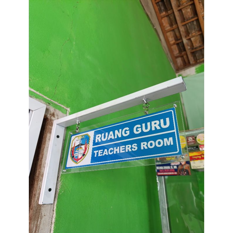Jual PAPAN NAMA RUANG/PAPAN INFORMASI/PAPAN NAMA AKRILIK/NAMA RUANG ...