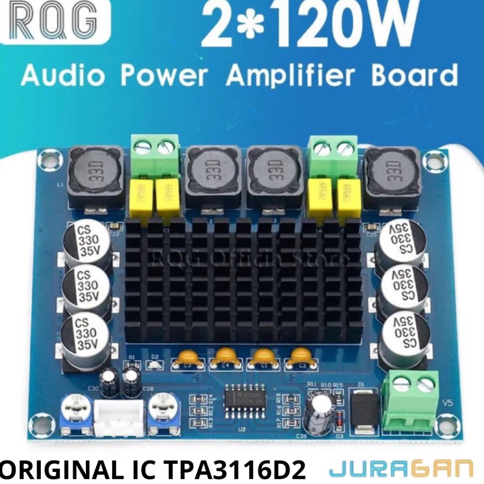Jual KODE J7H TPA3116D2 2 x 12W Dualchannel Stereo High Power Digital ...