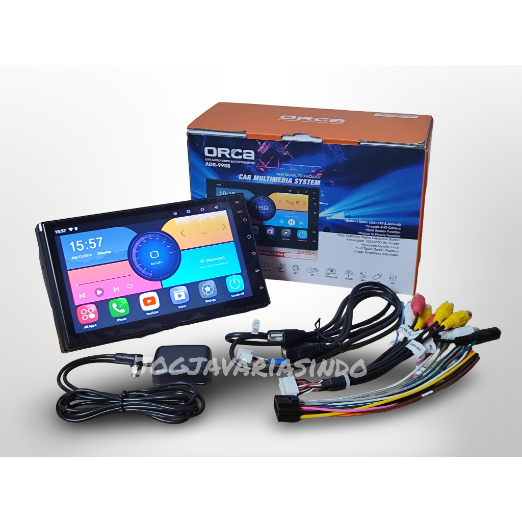 Jual Headunit Android Head unit ORCA 7 Inch ADR-9988 ECO Lite Series ...