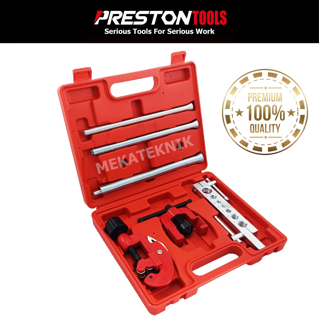 Jual FLARING TOOL KIT 7 PCS PRESTON TOOLS / TUBING TOOL KIT / TUBE ...