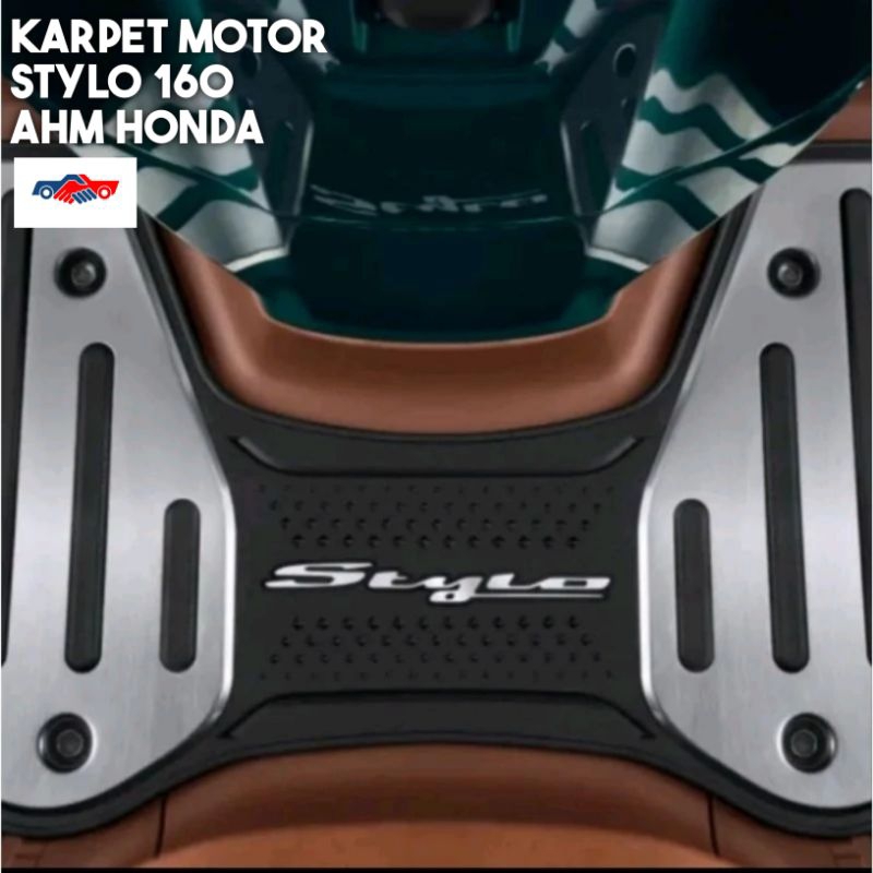 Jual karpet motor STYLO 160 cc AHM HONDA dan motopad27 stainless ...