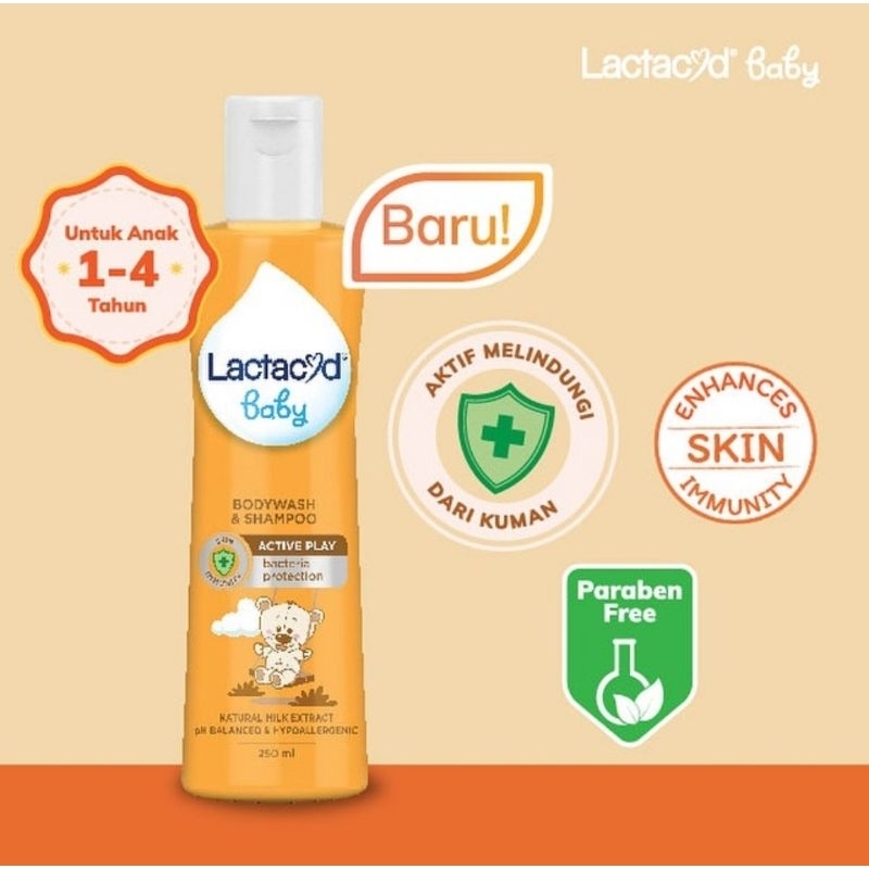 Jual Lactacyd Baby Active Play 250ml | Shopee Indonesia