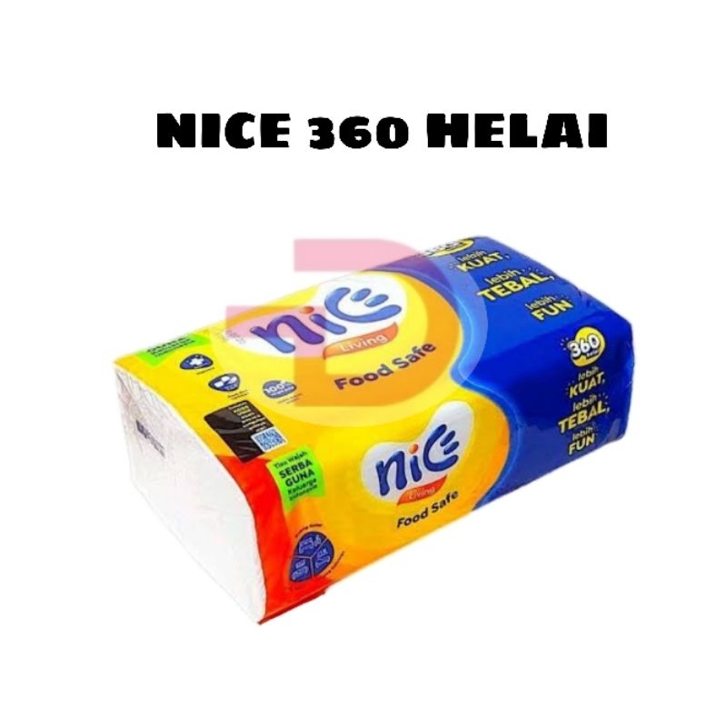 Jual Tissue Nice 180 sheet 2ply facial tissue tisu wajah | Shopee Indonesia