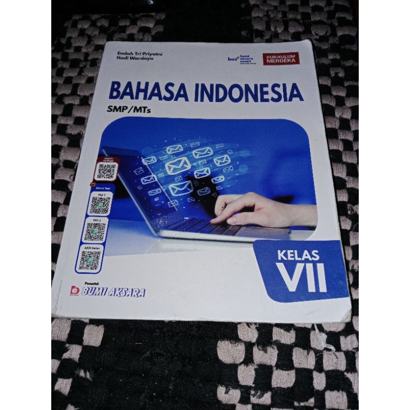 Jual BAHASA INDONESIA untuk SMP/MTs kelas VII kurikulum MERDEKA - Bumi Aksara | Shopee Indonesia