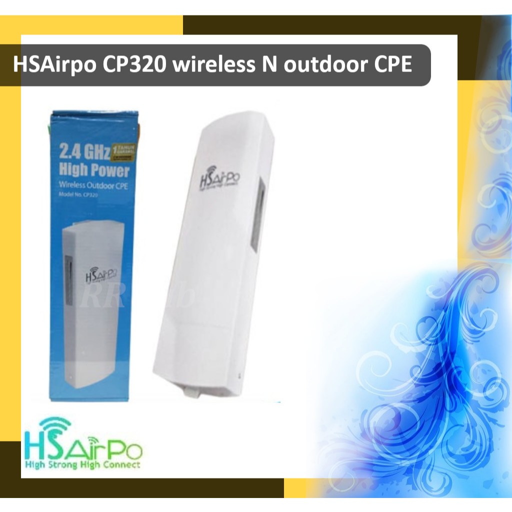 Jual HSAIRPO CP320 Wireless N 300Mbps 2.4GHz High Power - Outdoor ...