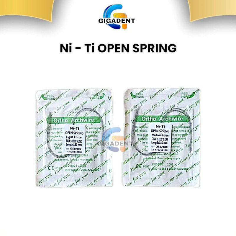 Jual NITI OPEN COIL SPRING ( OCS ) DENTAL | Shopee Indonesia