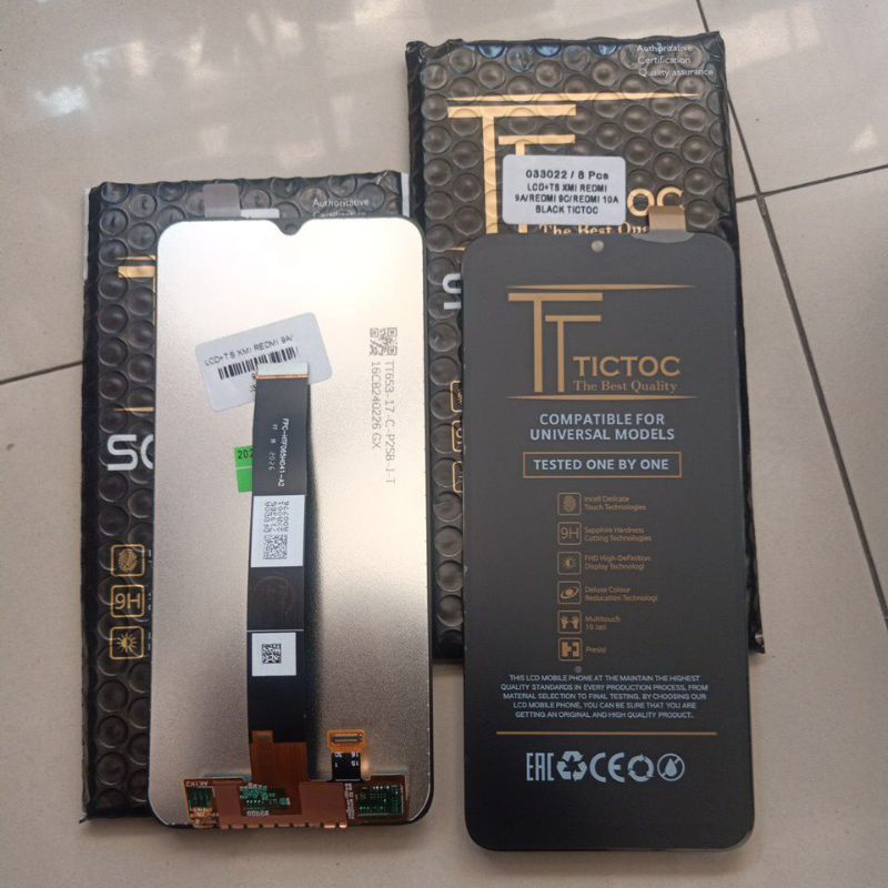 Jual LCD+TOUCHSCREEN REDMI 9A/9C/10A/POCO C3/C31 TICTOC | Shopee Indonesia