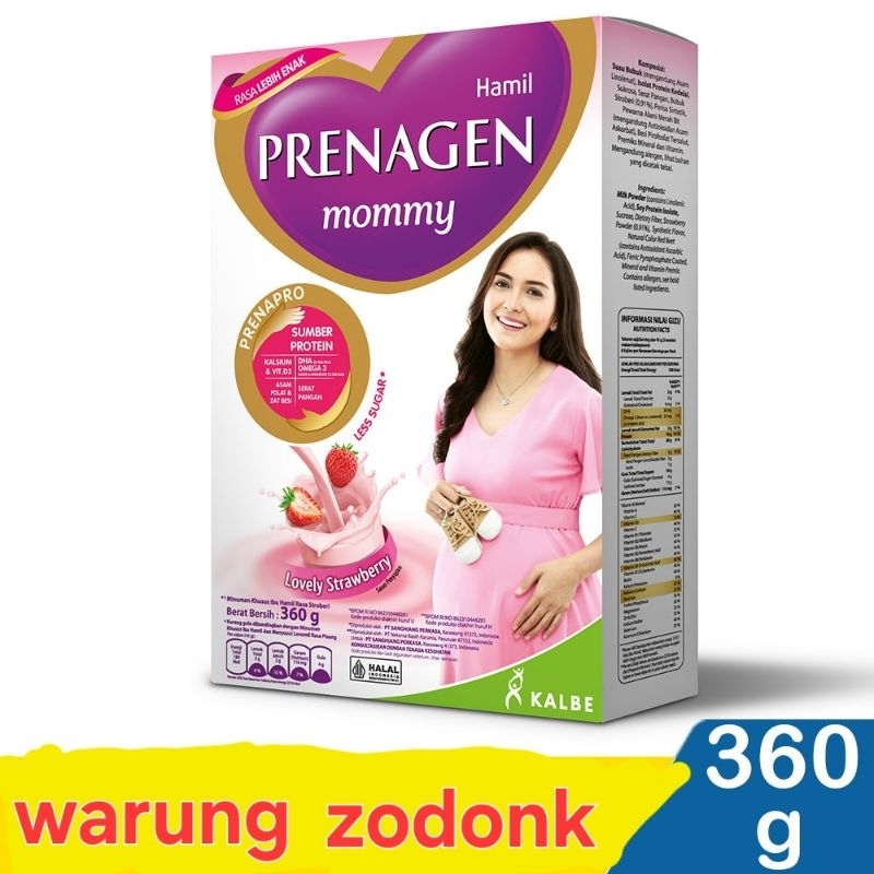Jual Prenagen Mommy Susu Bubuk Ibu hamil Strawberry & coklat 360g | Shopee Indonesia